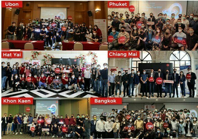 Together, For A Digital Future, H3C Digital Tour 2022 in Thailand Comes to a Successful ...