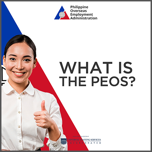 First Step to Working Abroad: Take the PEOS