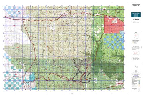 Arizona GMU 8 Map | MyTopo