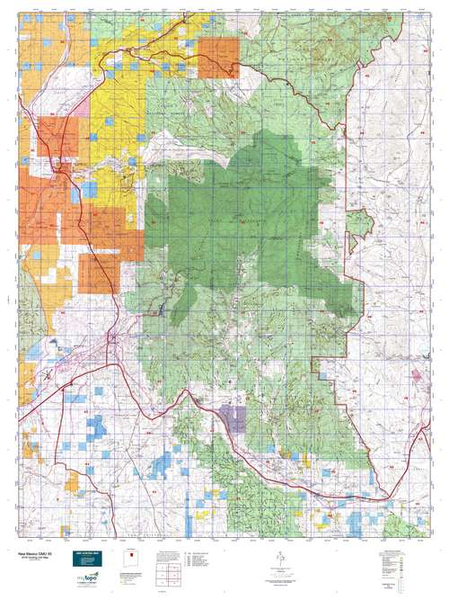 New Mexico GMU 45 Map | MyTopo