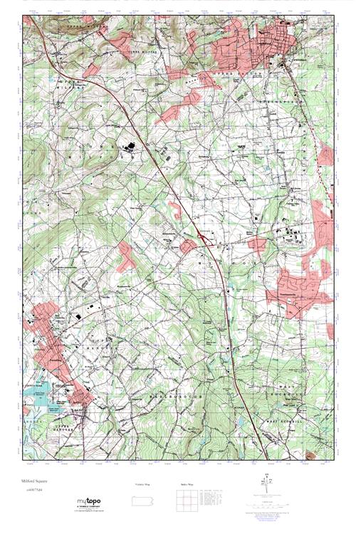 mytopo-milford-square-pennsylvania-usgs-quad-topo-map