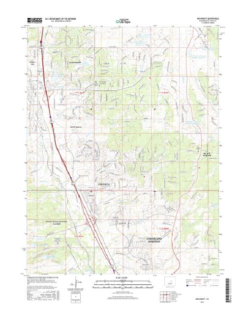 Monument Co Zip Code Map - United States Map