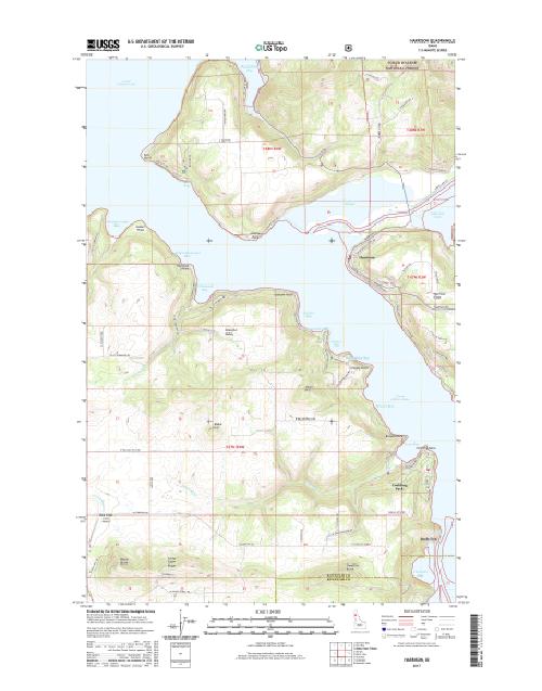 MyTopo Harrison, Idaho USGS Quad Topo Map