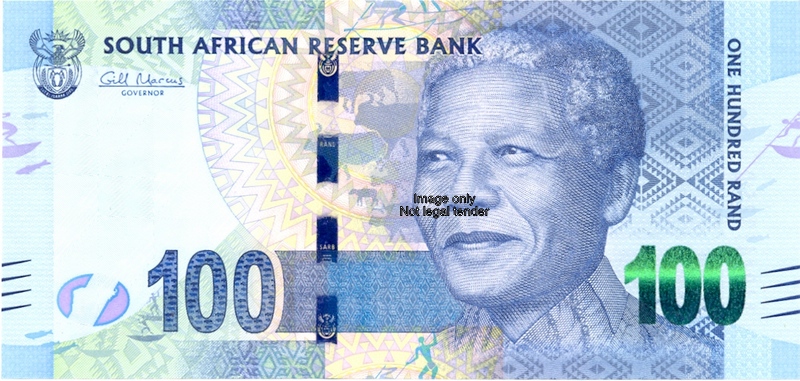 Gill Marcus - R100 AA Mandela Series *** Marcus *** Unc *** Great note ...