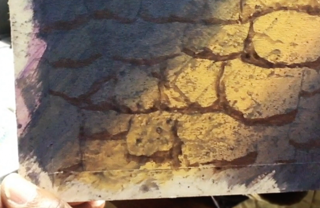 Technique for Wall Texture Tutorial - DONALD TOWNS ART