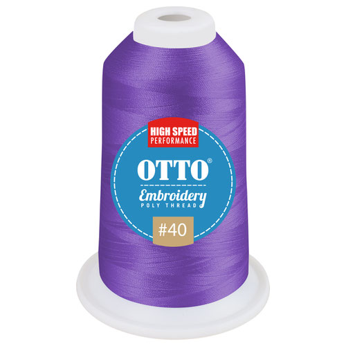 Buy Bulk OTTO Embroidery Poly Thread #40 1,100 yd. Cone