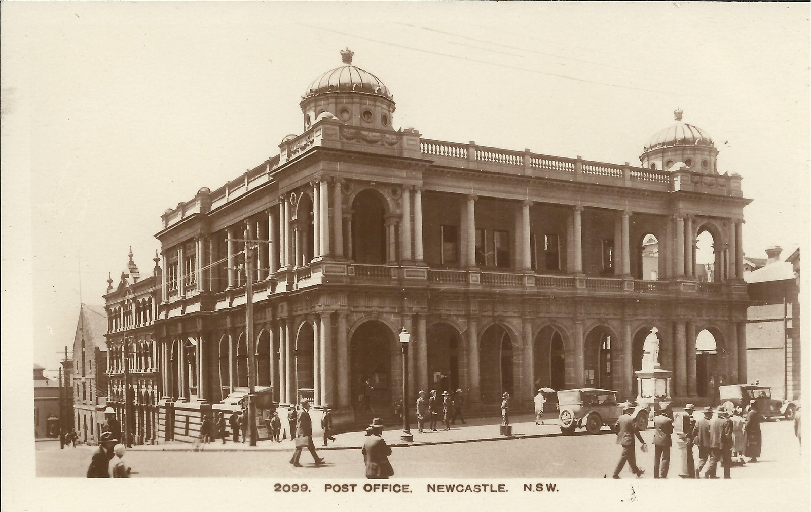 Australia: Newcastle Post Office, New South Wales (1929) - Philatelic ...