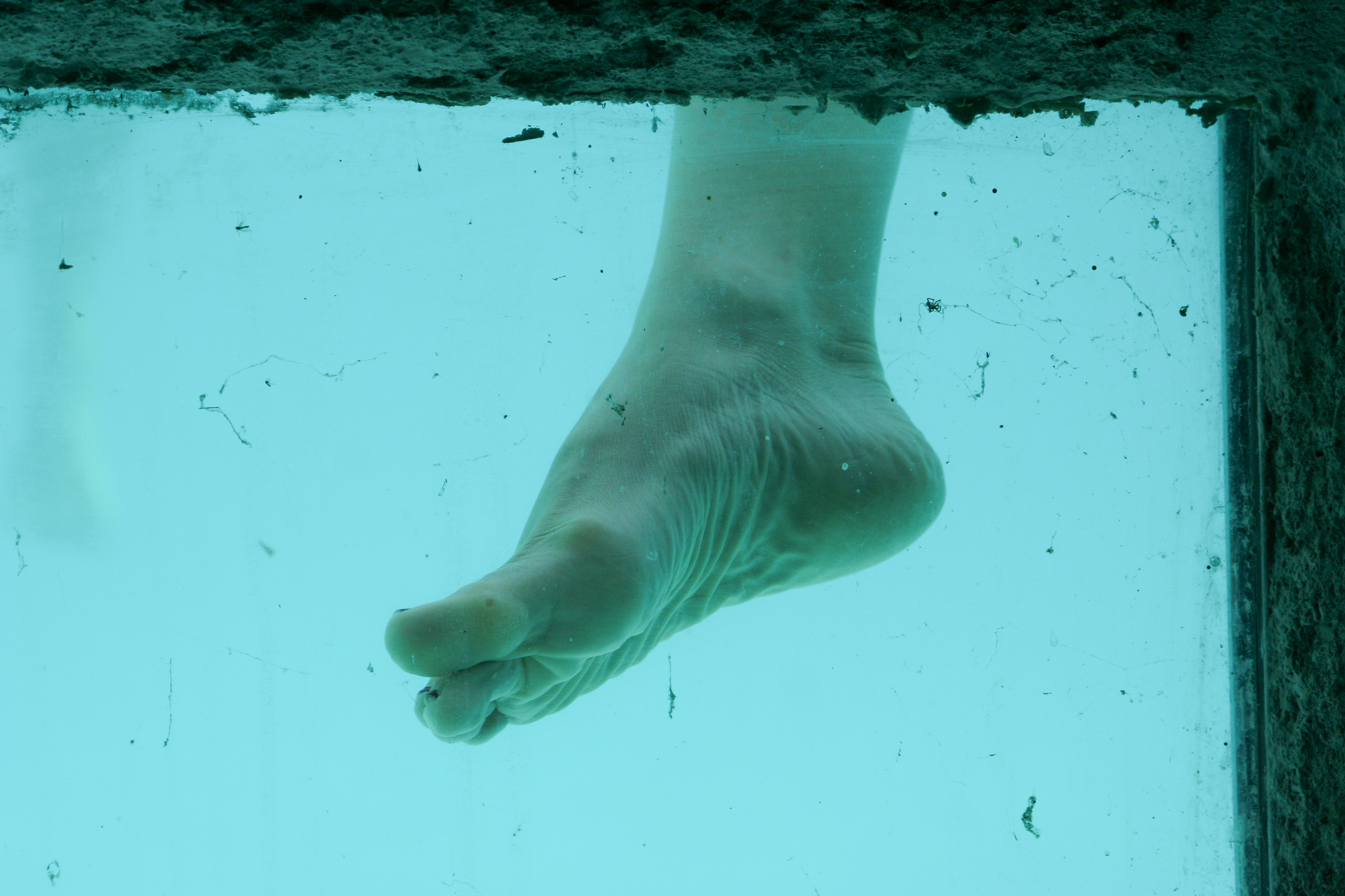 Photo Detail: Disembodied foot