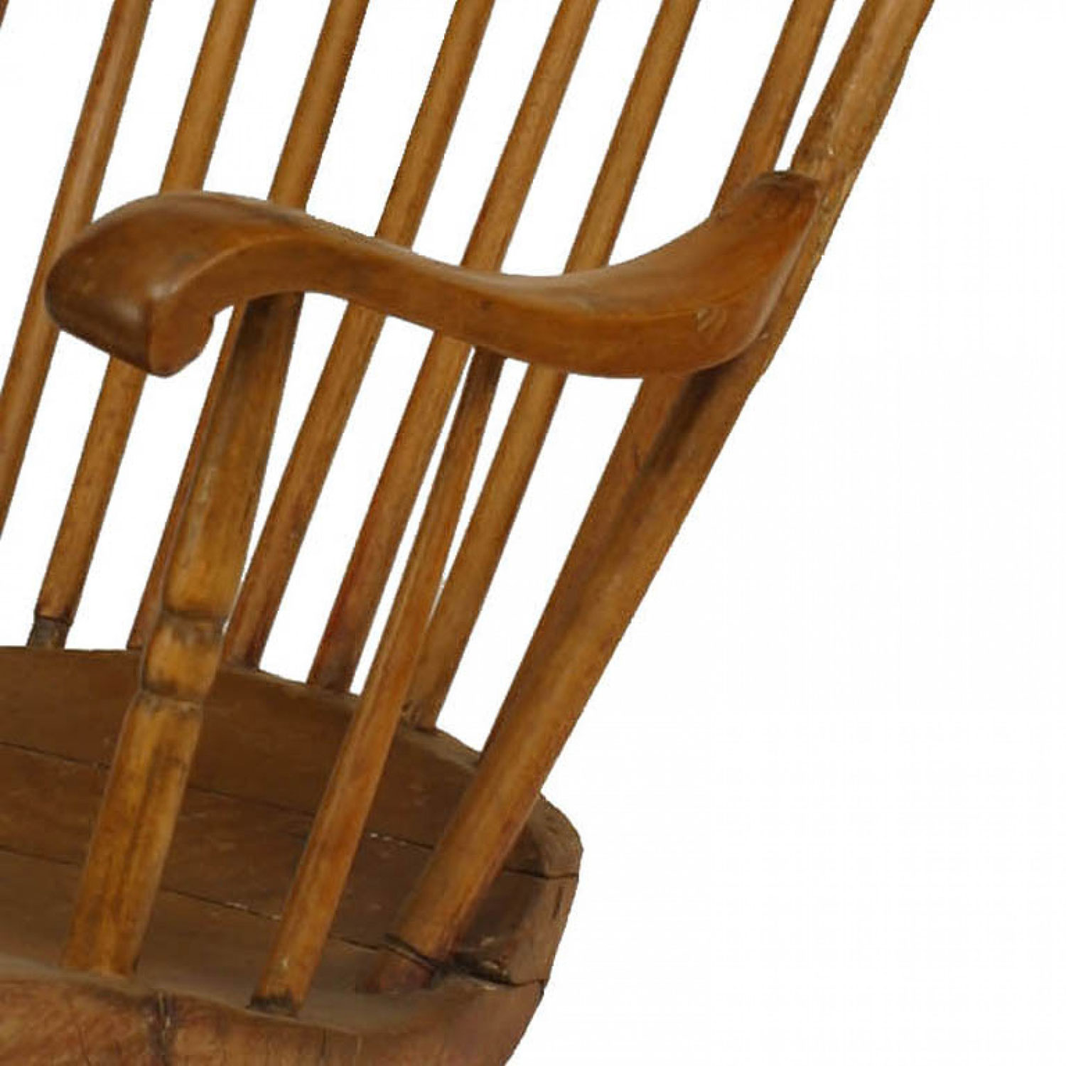 American country pine rocking chair