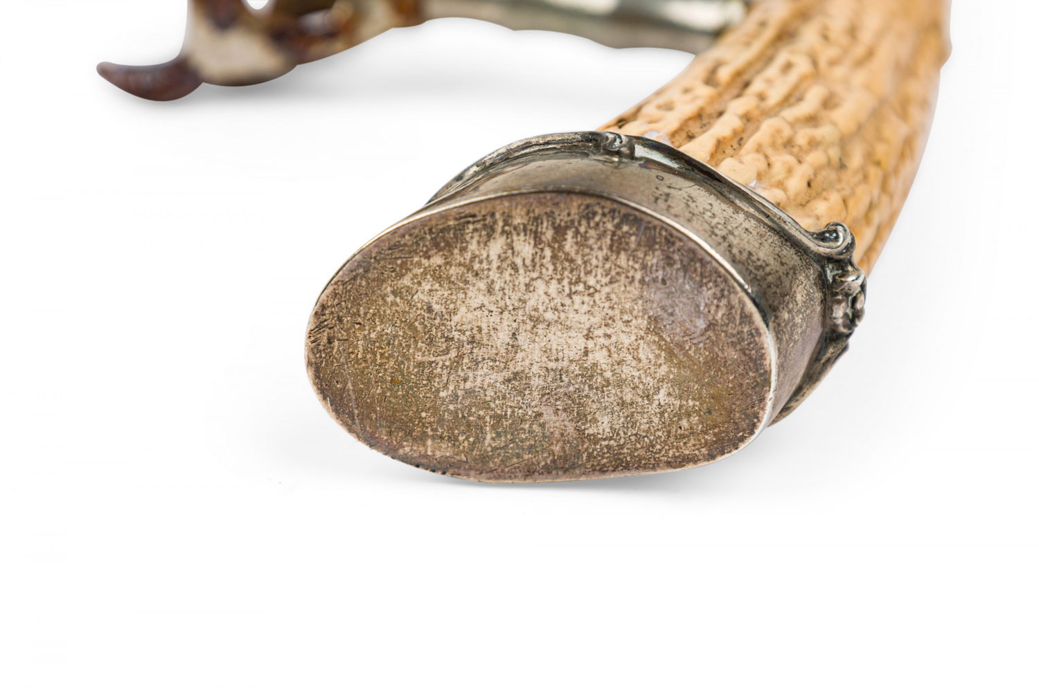 Pair of rustic antler handle bar tools