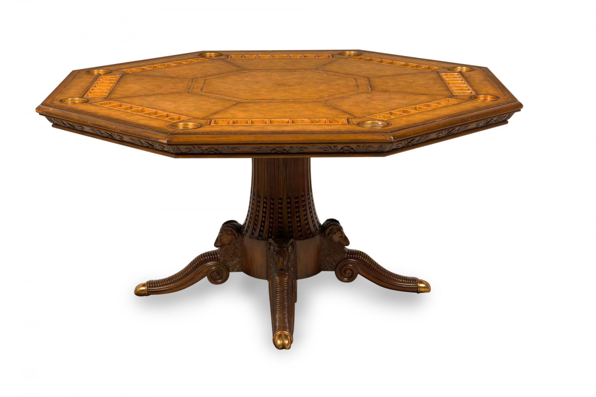 octagonal oak table