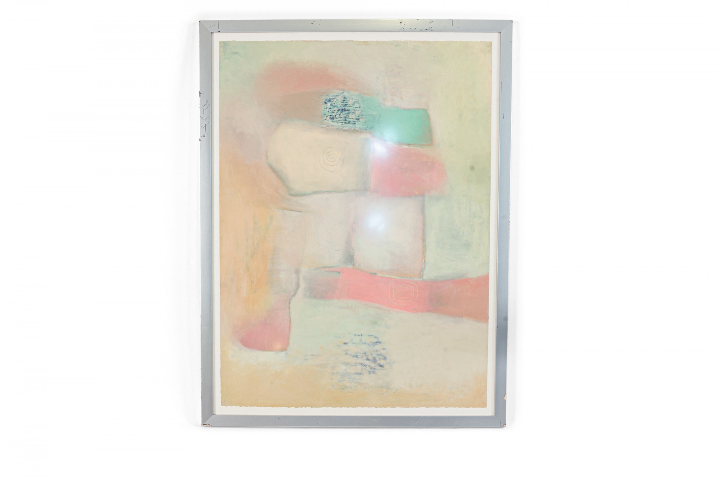 American post war abstract oil painting 48