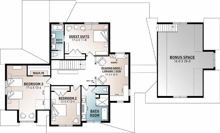 Library Style House Plans - Results Page 1