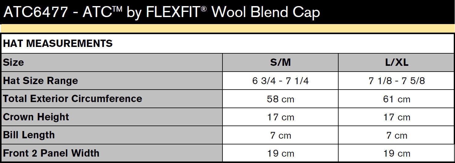 Custom ATC Flexfit Wool Blend Cap - Coastal Reign