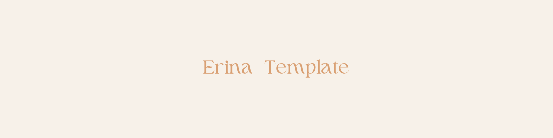 Erina | Template Creator | Notion Marketplace