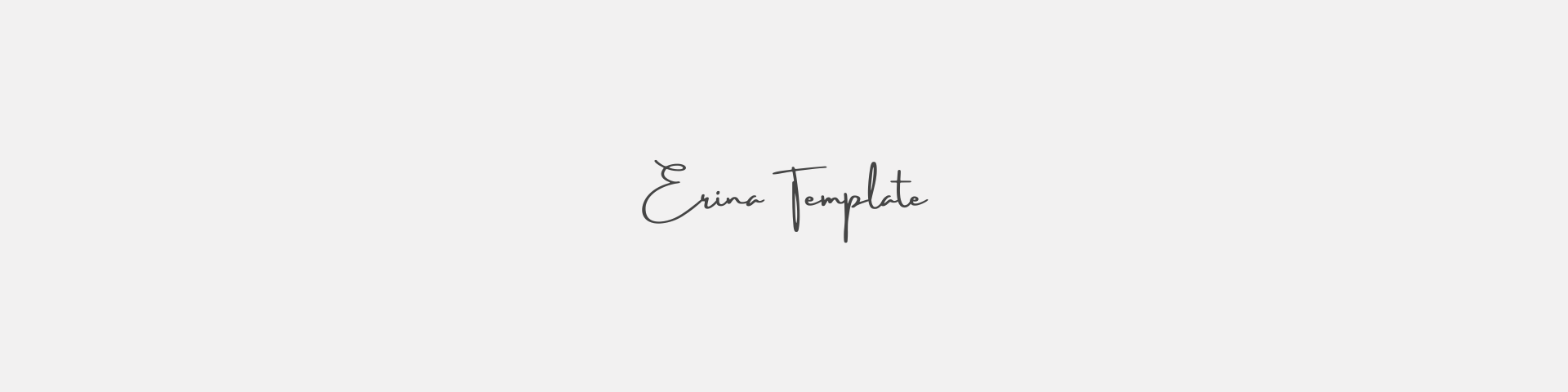 Erina | Template Creator | Notion Marketplace