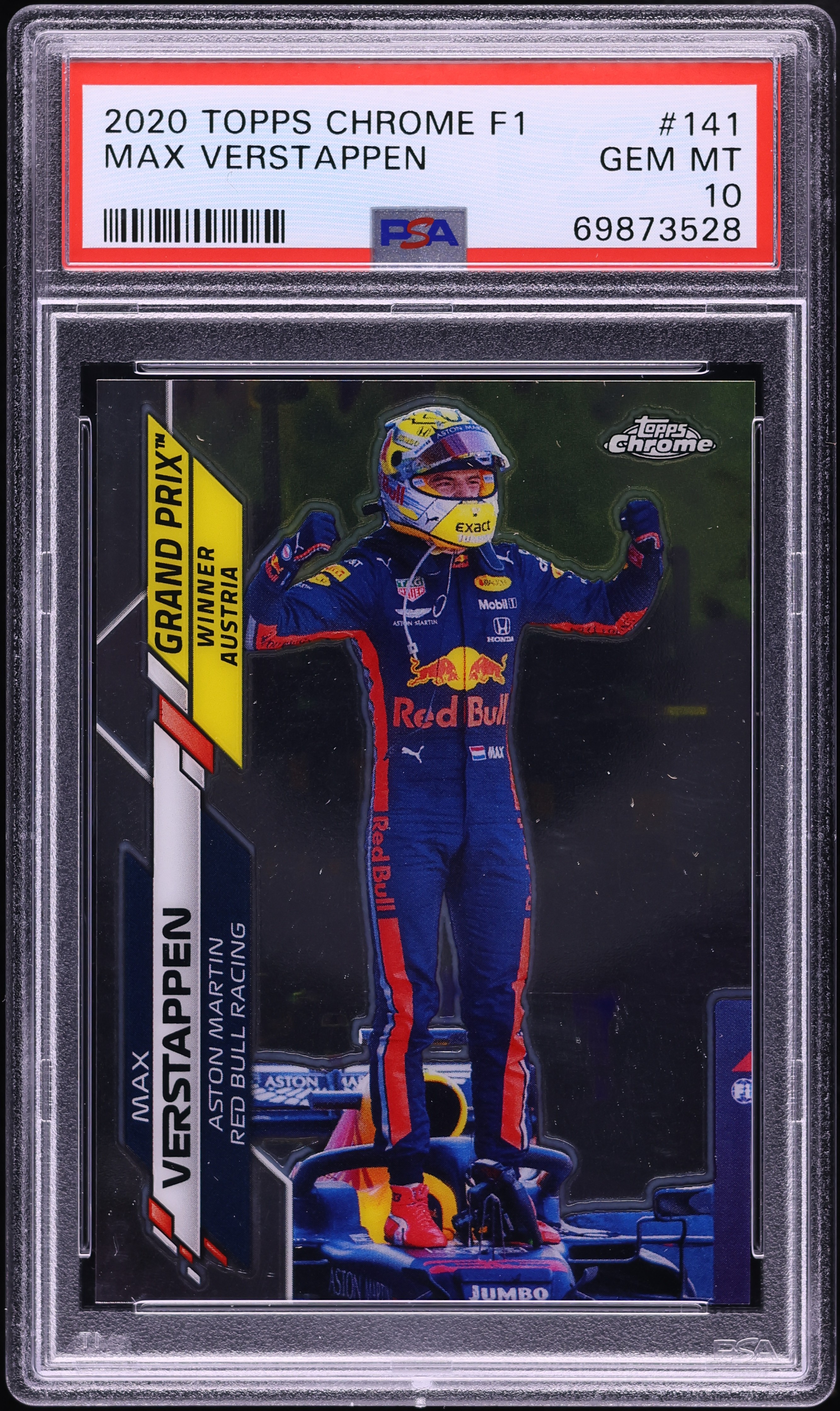 Max Verstappen Rookie Card