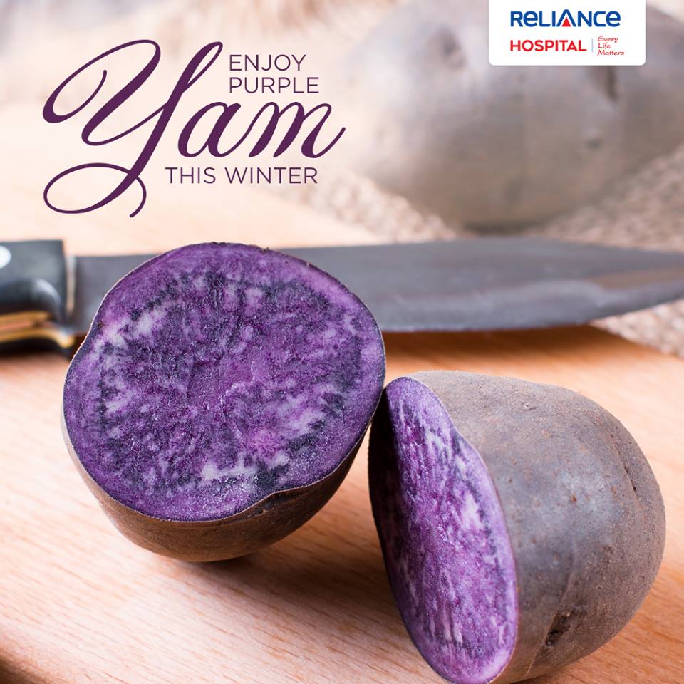 Enjoy purple yam this winter
