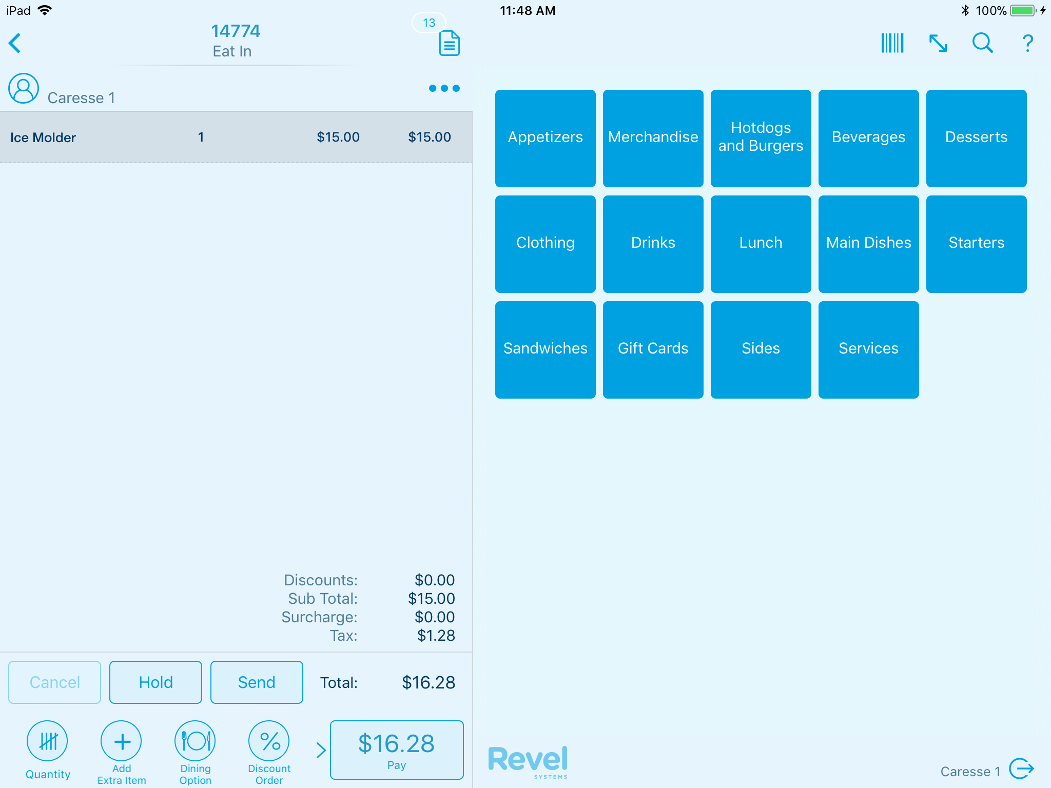Running a Test Transaction