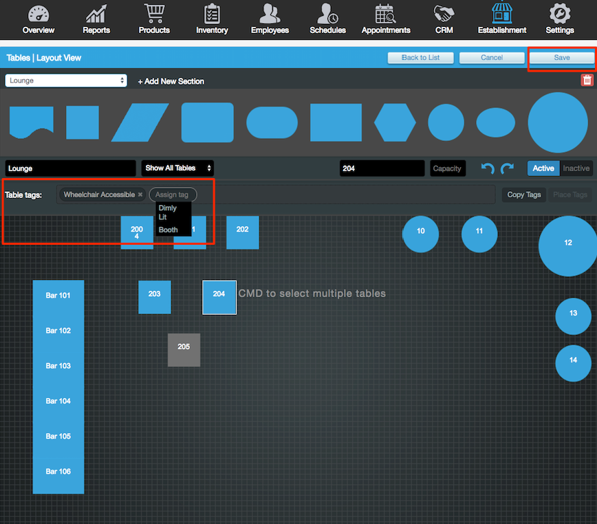 Building Your Table Layout