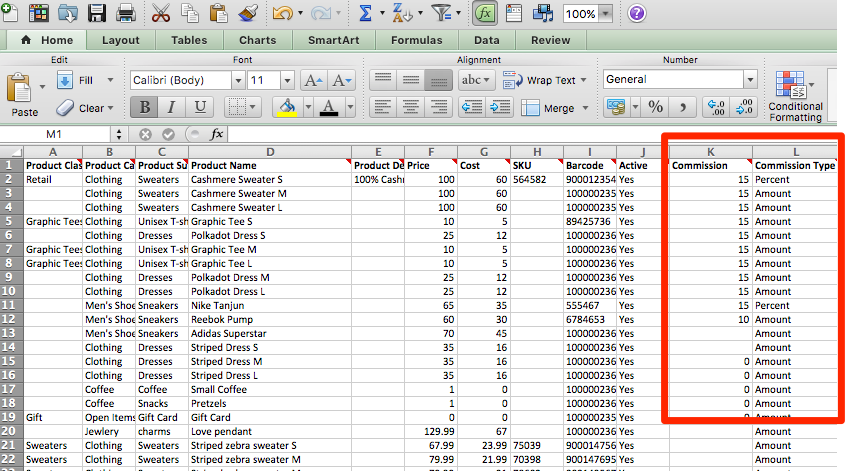 Commissions Setup Guide