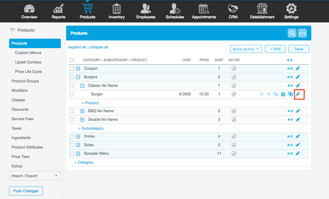 How to assign products to kitchen printers/display unit (KDS)