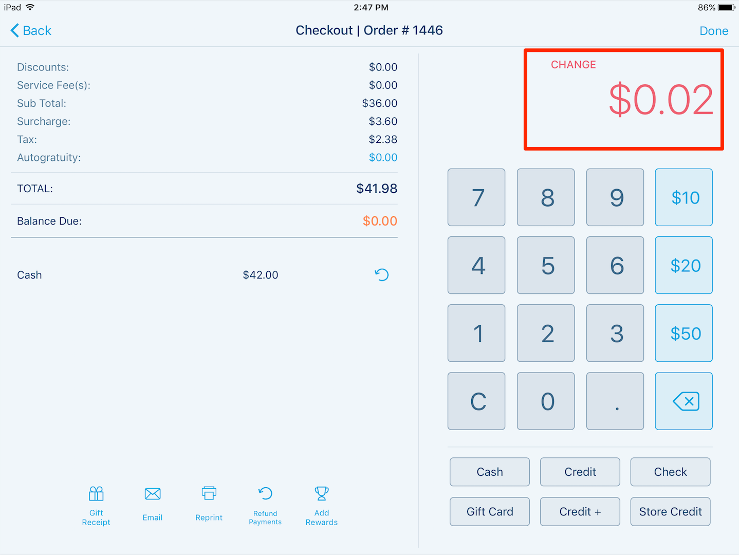 How to Round Up on Cash Transactions