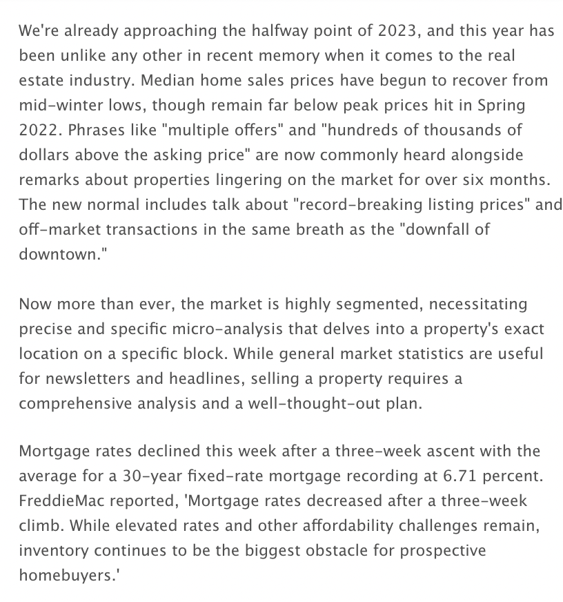 Zendarski Smith Team | Market Update June