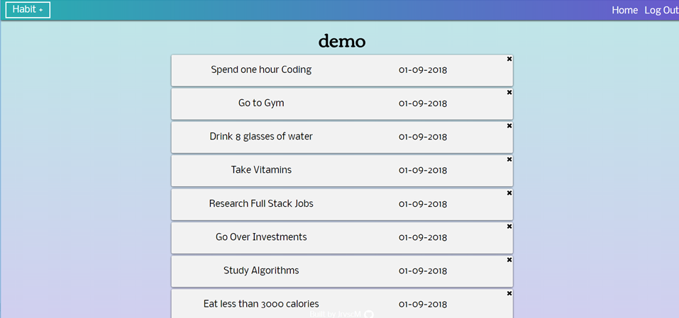 GitHub - jrvscm/habitualize-client
