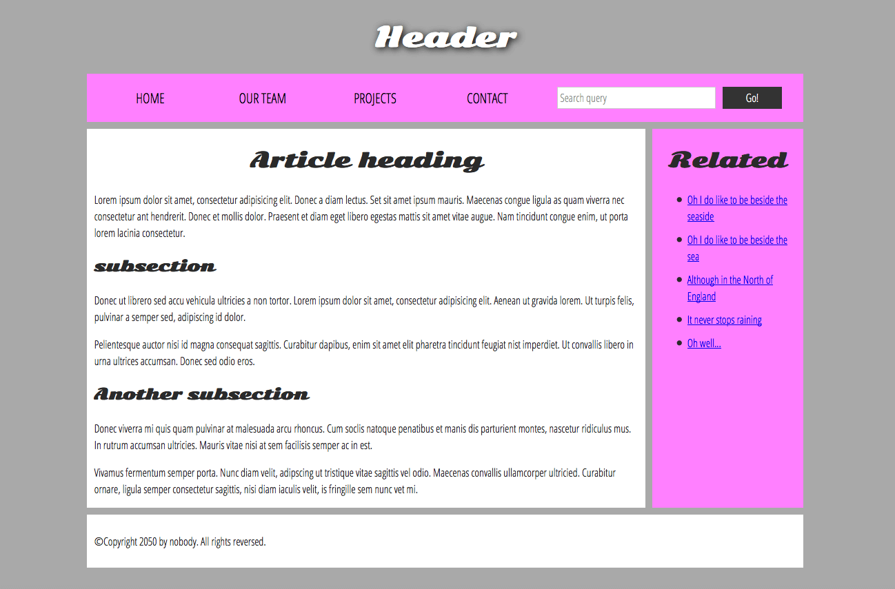 Lesson HTML Document And Webpage Structure By Jorge C S Cardoso On 