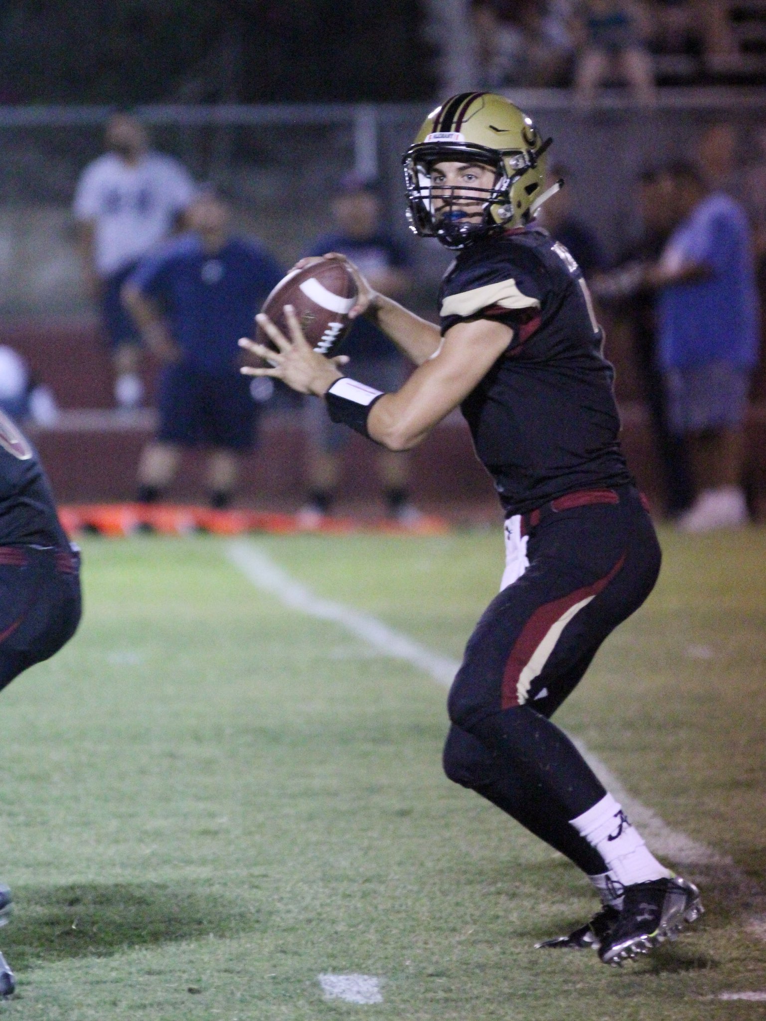 BishopAlemanyHs posted a picture and said: Sophomore quarterback Brevin ...