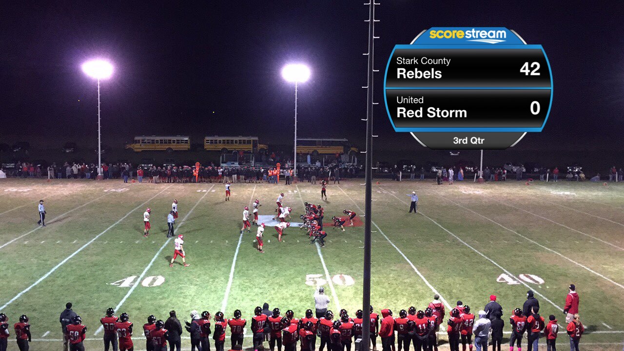 The Stark County Rebels defeat the United Red Storm 49 to 7 - ScoreStream The Stark County Rebels defeat the United Red Storm 49 to 7 - ScoreStream