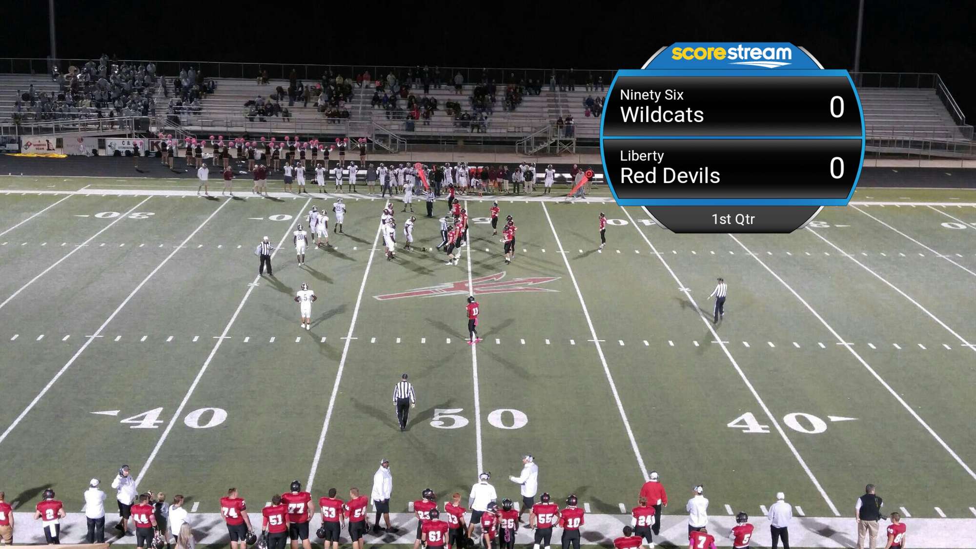 The Liberty Red Devils defeat the Ninety Six Wildcats 28 to 14 ...
