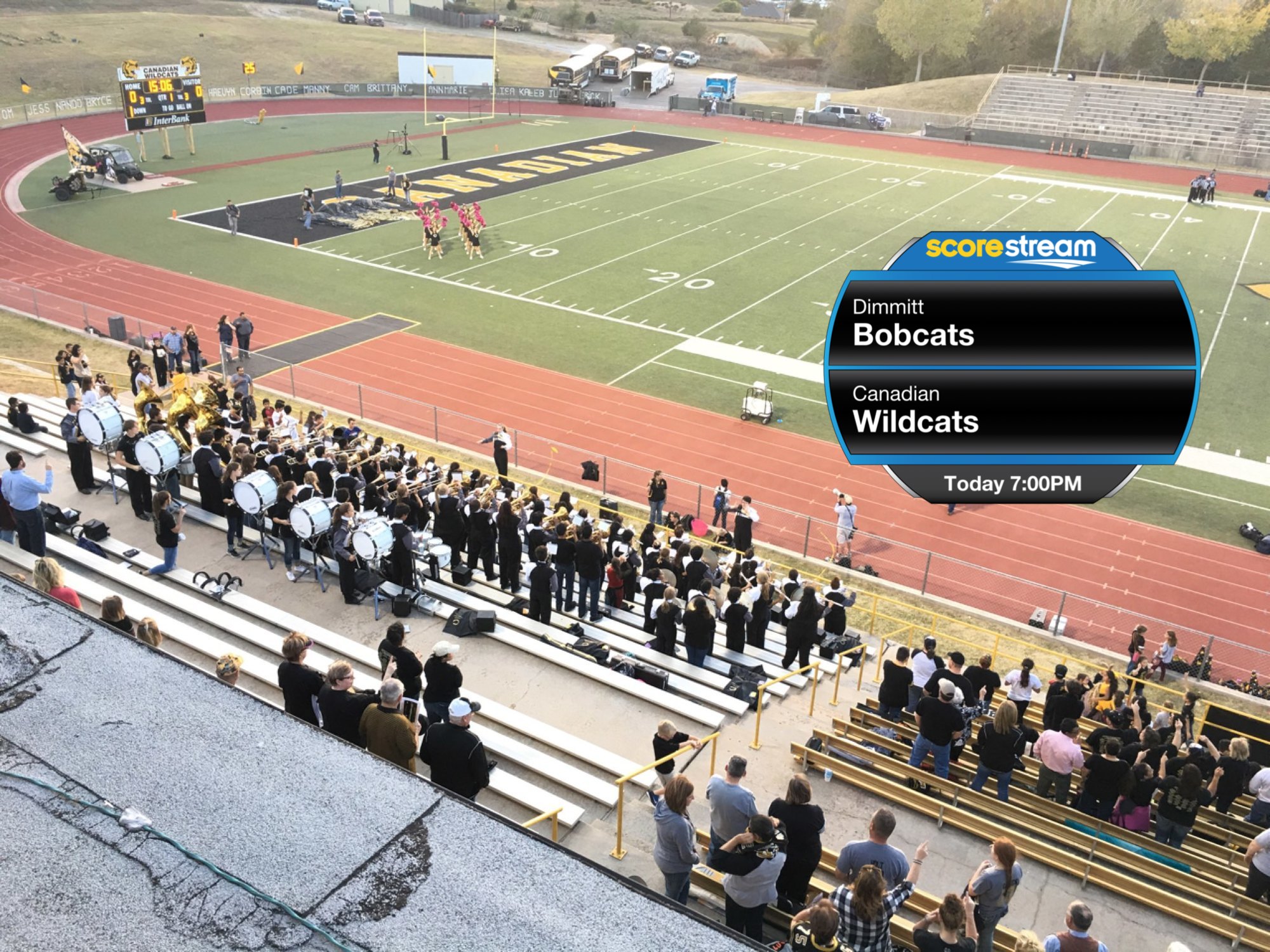 The Canadian Wildcats defeat the Dimmitt Bobcats 49 to 0 - ScoreStream