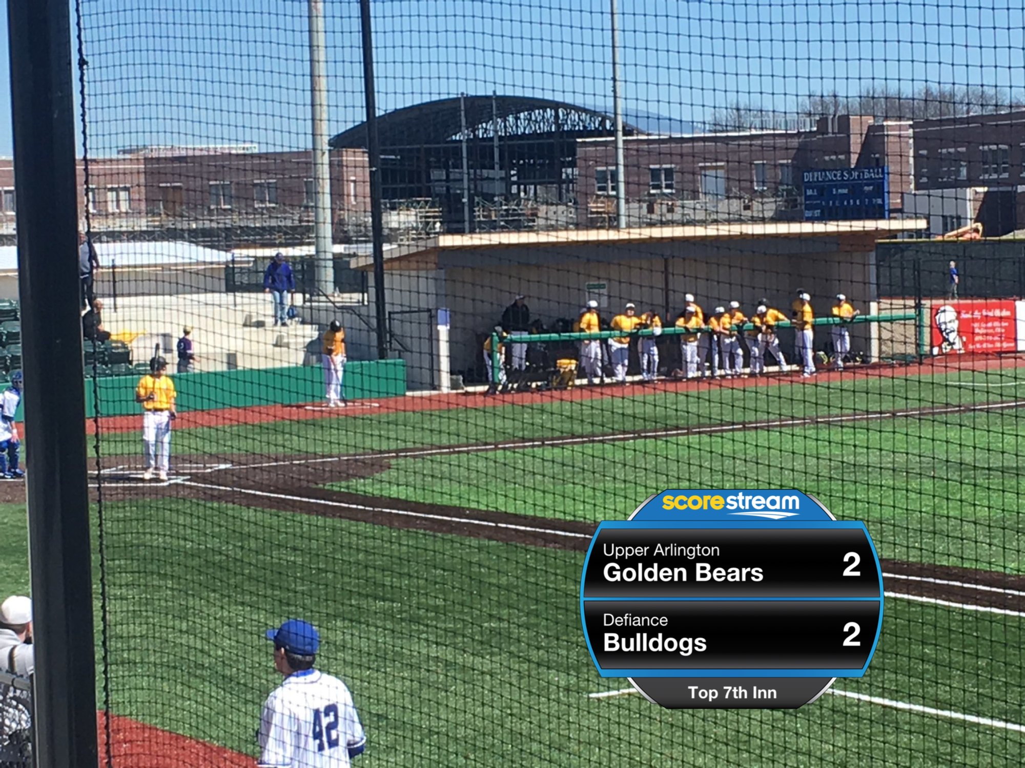 The Upper Arlington Golden Bears defeat the Defiance Bulldogs 3 to 2 ...