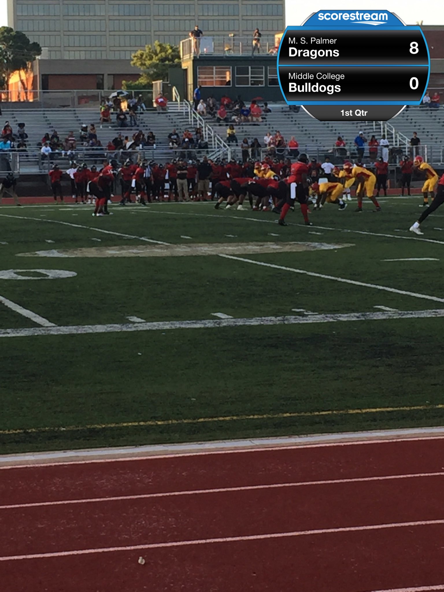 The Palmer Dragons defeat the Middle College Bulldogs 40 to 6 - ScoreStream The Palmer Dragons defeat the Middle College Bulldogs 40 to 6 - ScoreStream