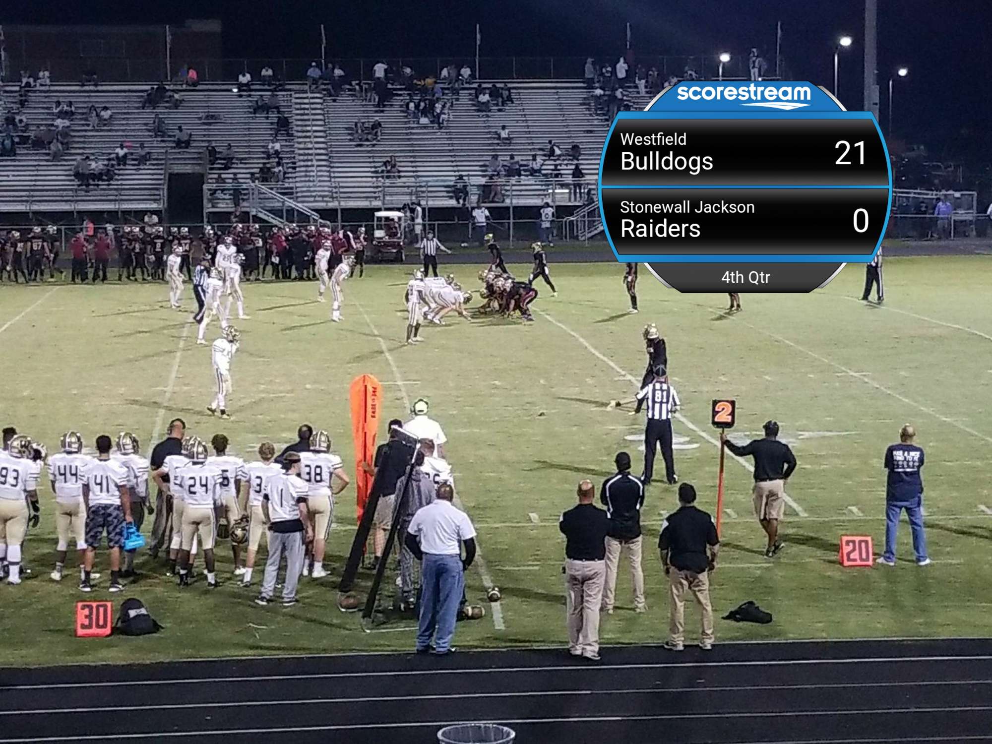 The Westfield Bulldogs defeat the Unity Reed Lions 21 to 0 - ScoreStream