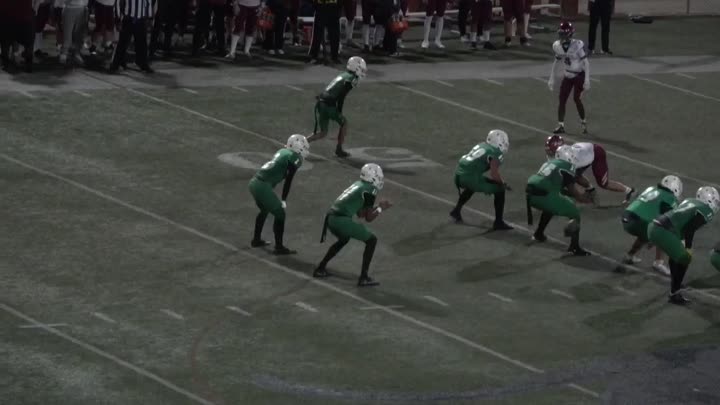 sdfootball posted a video and said: Near house call by Lincoln QB Akili ...