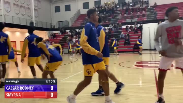 The Caesar Rodney Riders defeat the Smyrna Eagles 70 to 65 - ScoreStream