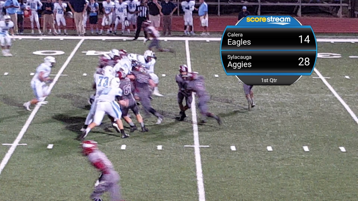 The Sylacauga Aggies defeat the Calera Eagles 42 to 28 - ScoreStream