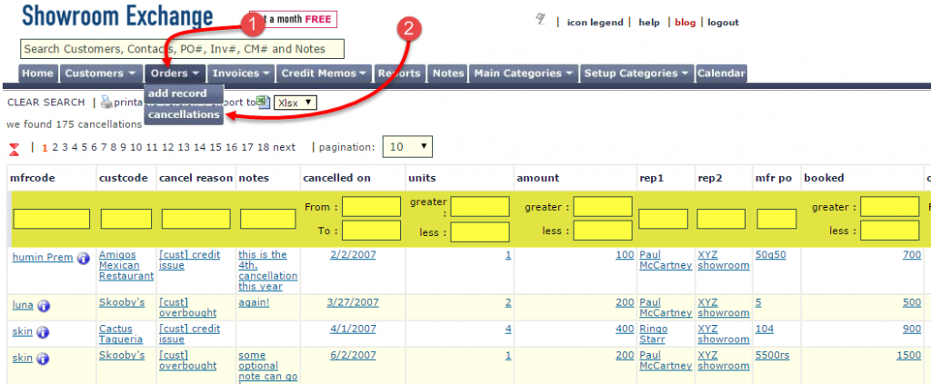 Cancellation Analysis Showroom Exchange Blog