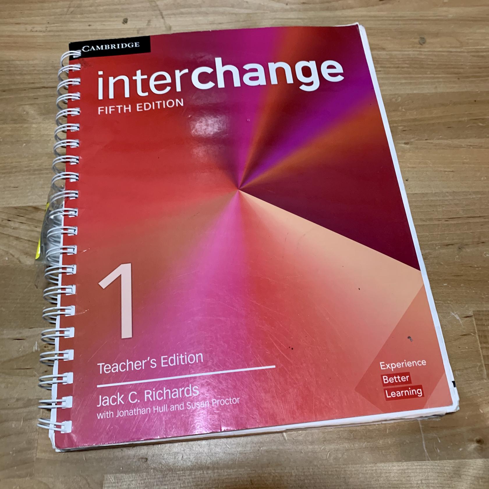Interchange Level 1 Teacher's Edition 5th with Complete Assessment ...