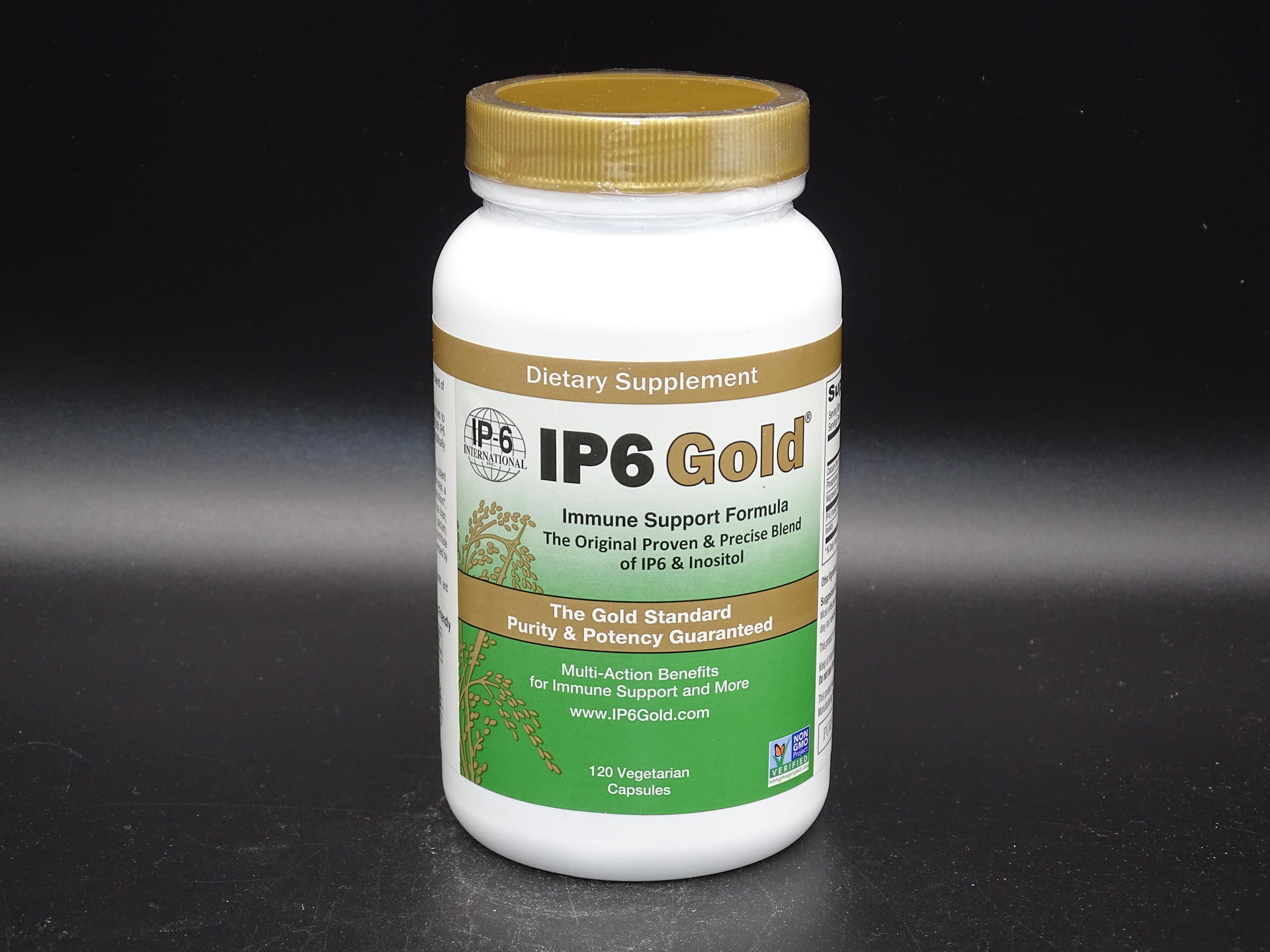 IP6 Gold Immune Support Formula 120 Vegetarian Capsules IP-6 ...