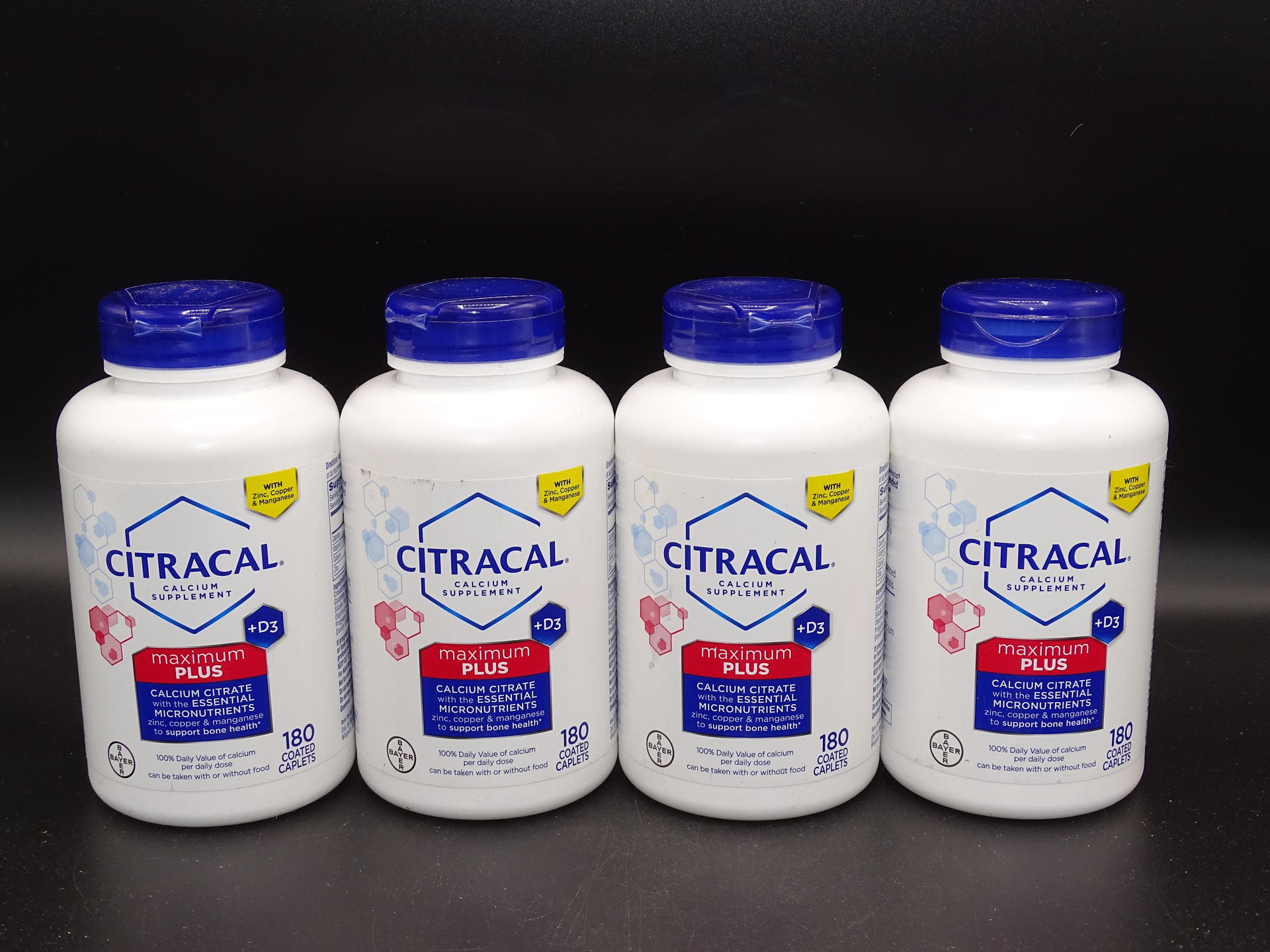 4PK!!! Citracal Maximum Caplets with Vitamin D3 (540 Coated Caplets ...