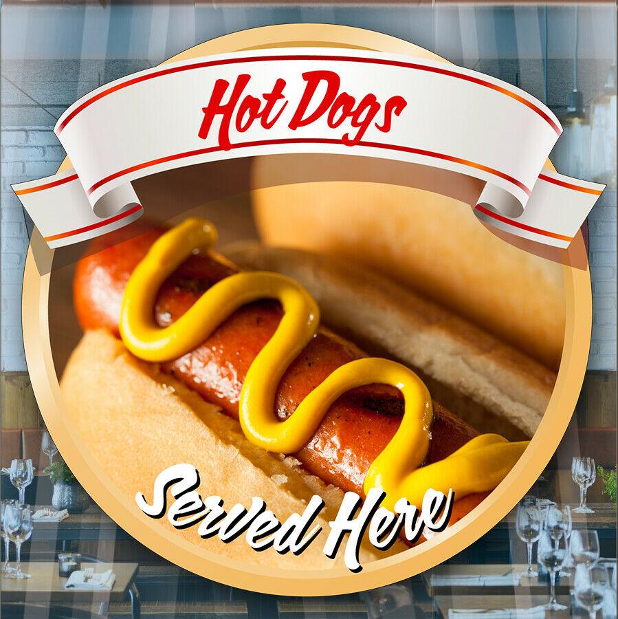 HOT DOGS CATERING Window Cafe Shop Restaurant Sticker Sign POS Decal £ ...