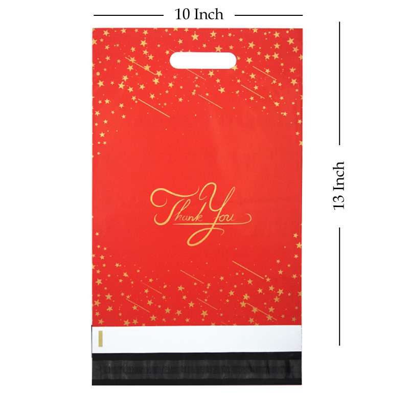 Mailing Mailer Bags w/ Handle Postal Envelope 10x13 Inch For Shipping ...