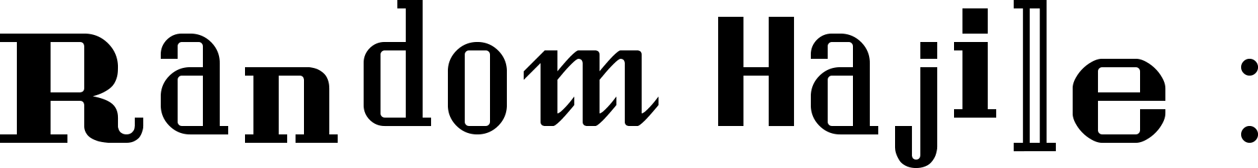 A Proposal for a New Musical : Open Space