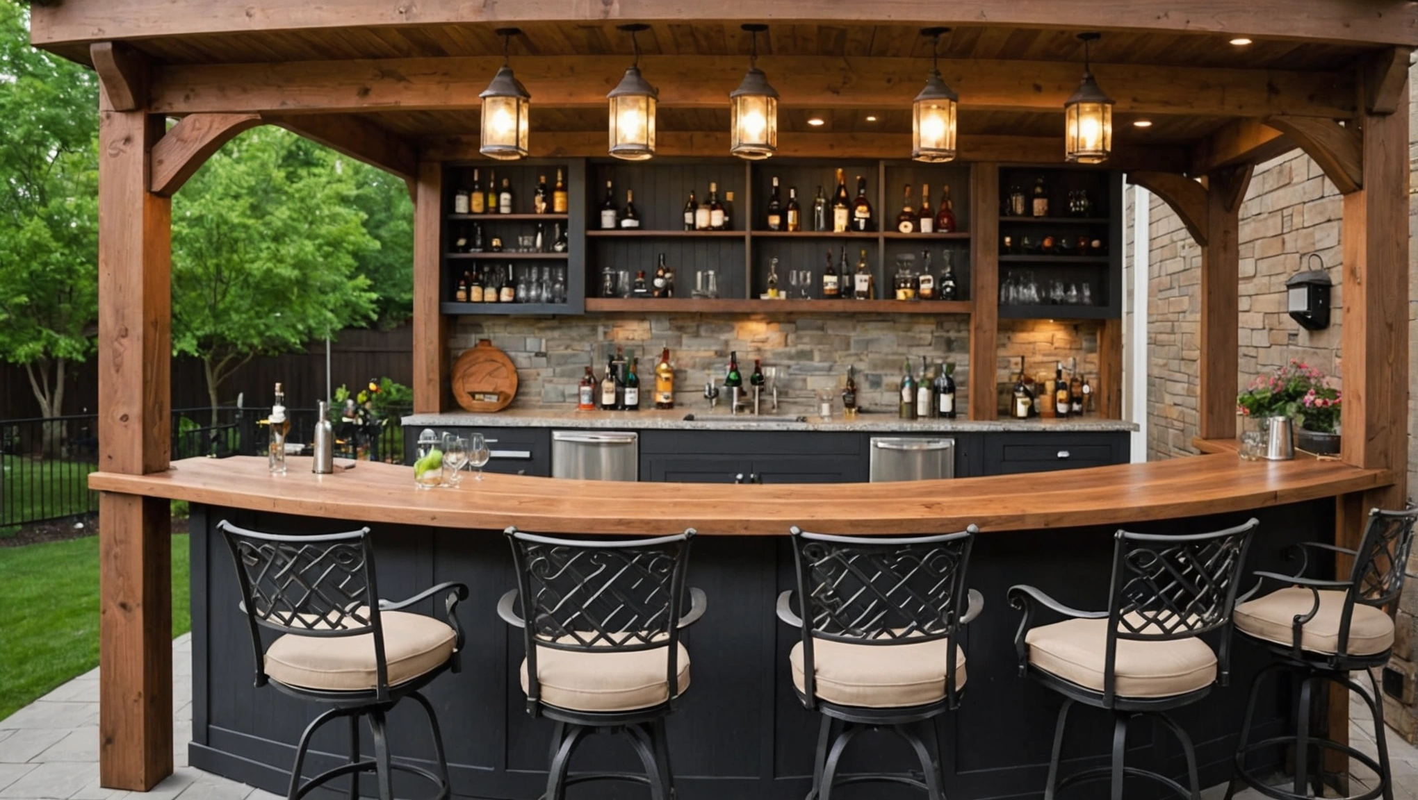 Turn Your Outdoor Space into an Entertainer’s Dream with an Outdoor Bar ...