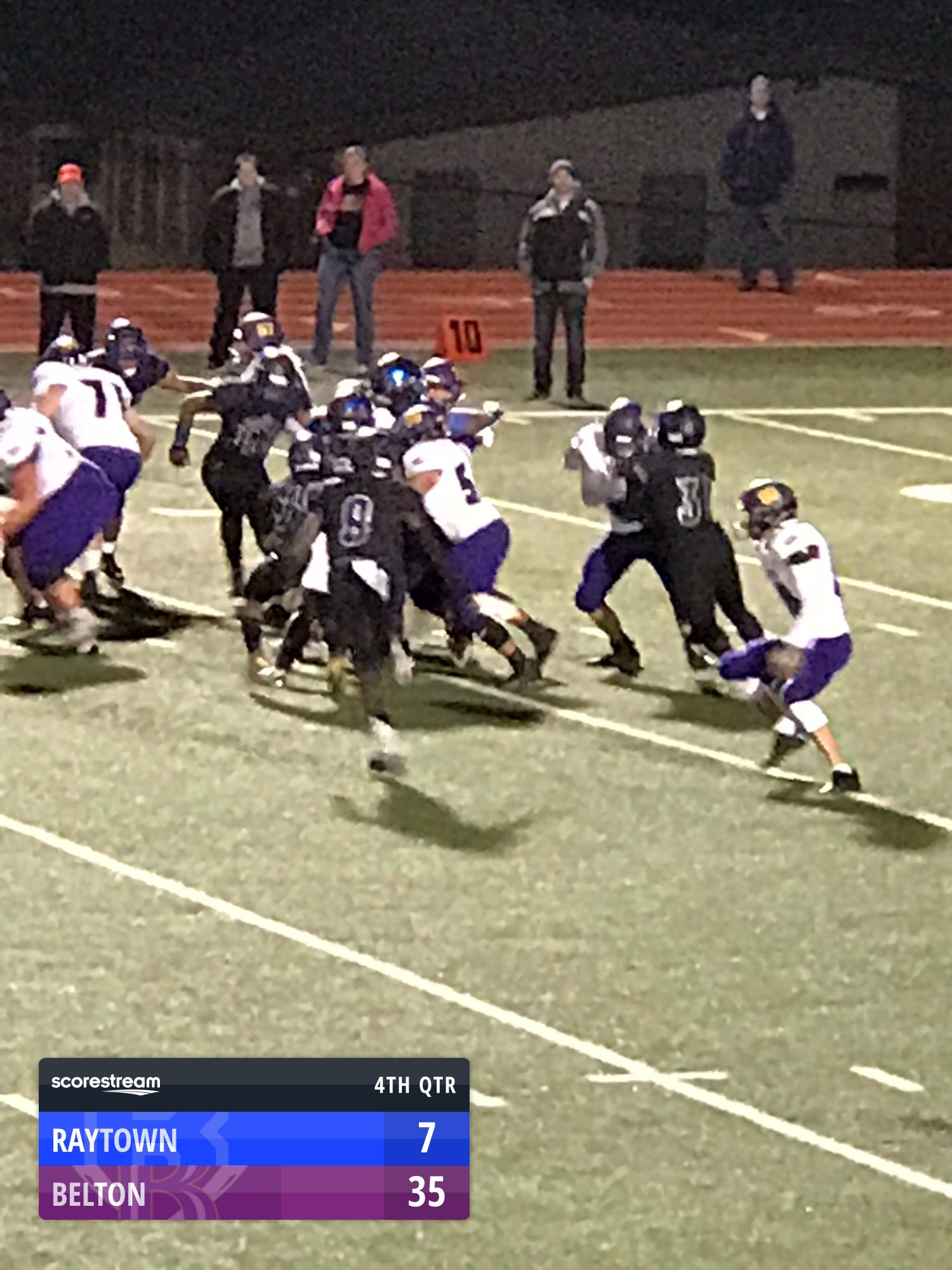 Kristie Collins posted a picture and said: Belton scores with 1:33 left ... Kristie Collins posted a picture and said: Belton scores with 1:33 left ...