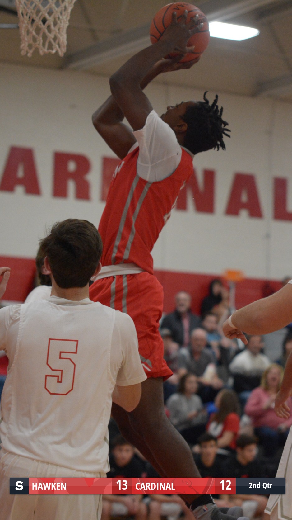 The Cardinal Huskies defeat the Hawken Hawks 60 to 47 - ScoreStream